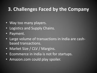 Flipkart : SWOT Analysis + Strategic Management | PPTX