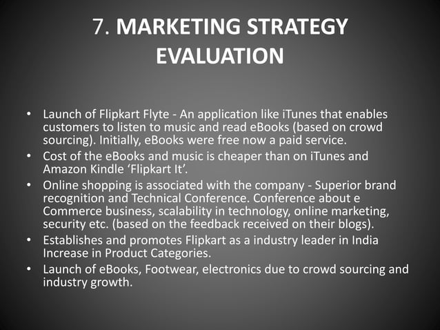 Flipkart : SWOT Analysis + Strategic Management | PPTX