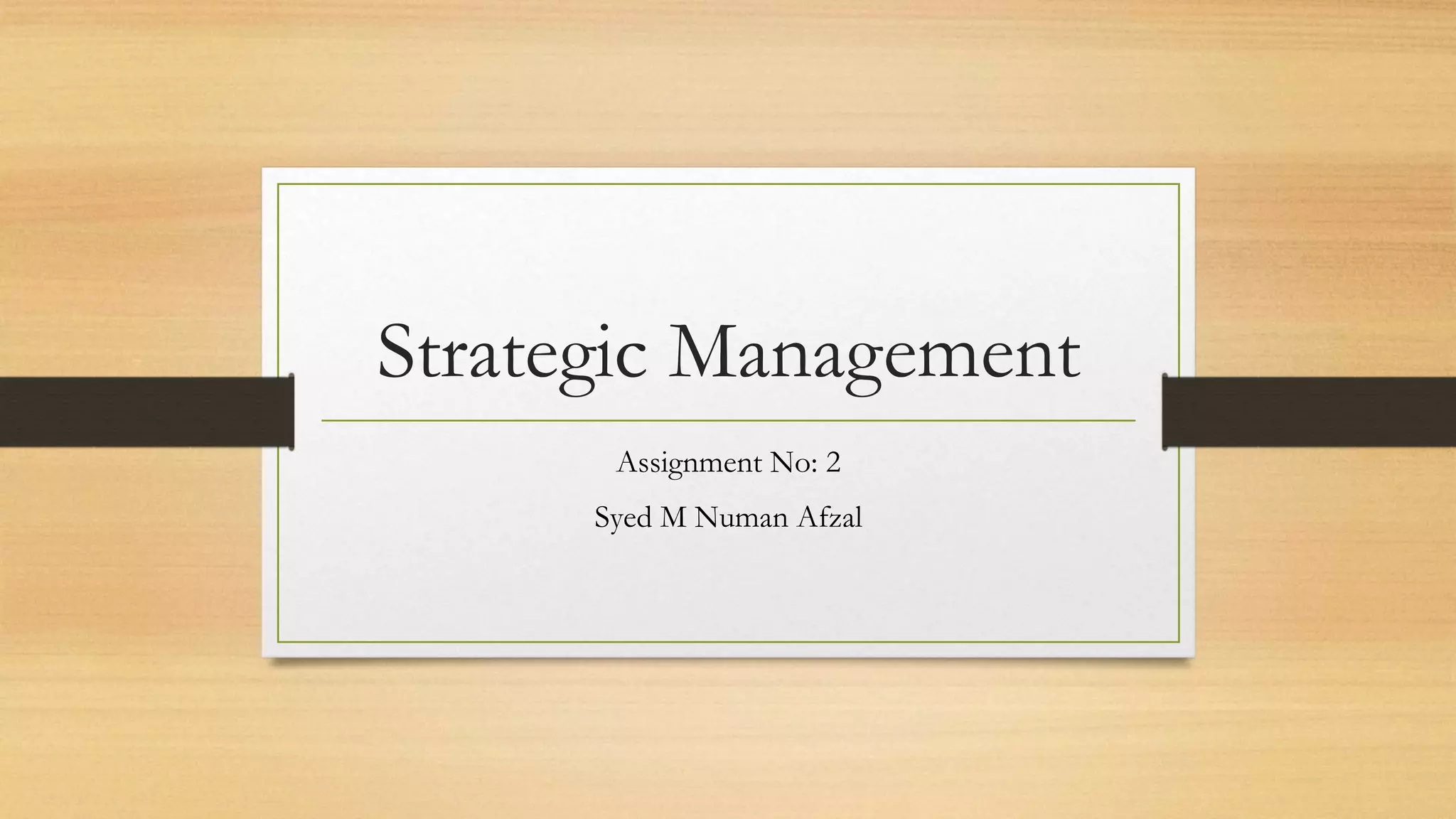 Strategic management assignment bundu khan restaurant | PPTX