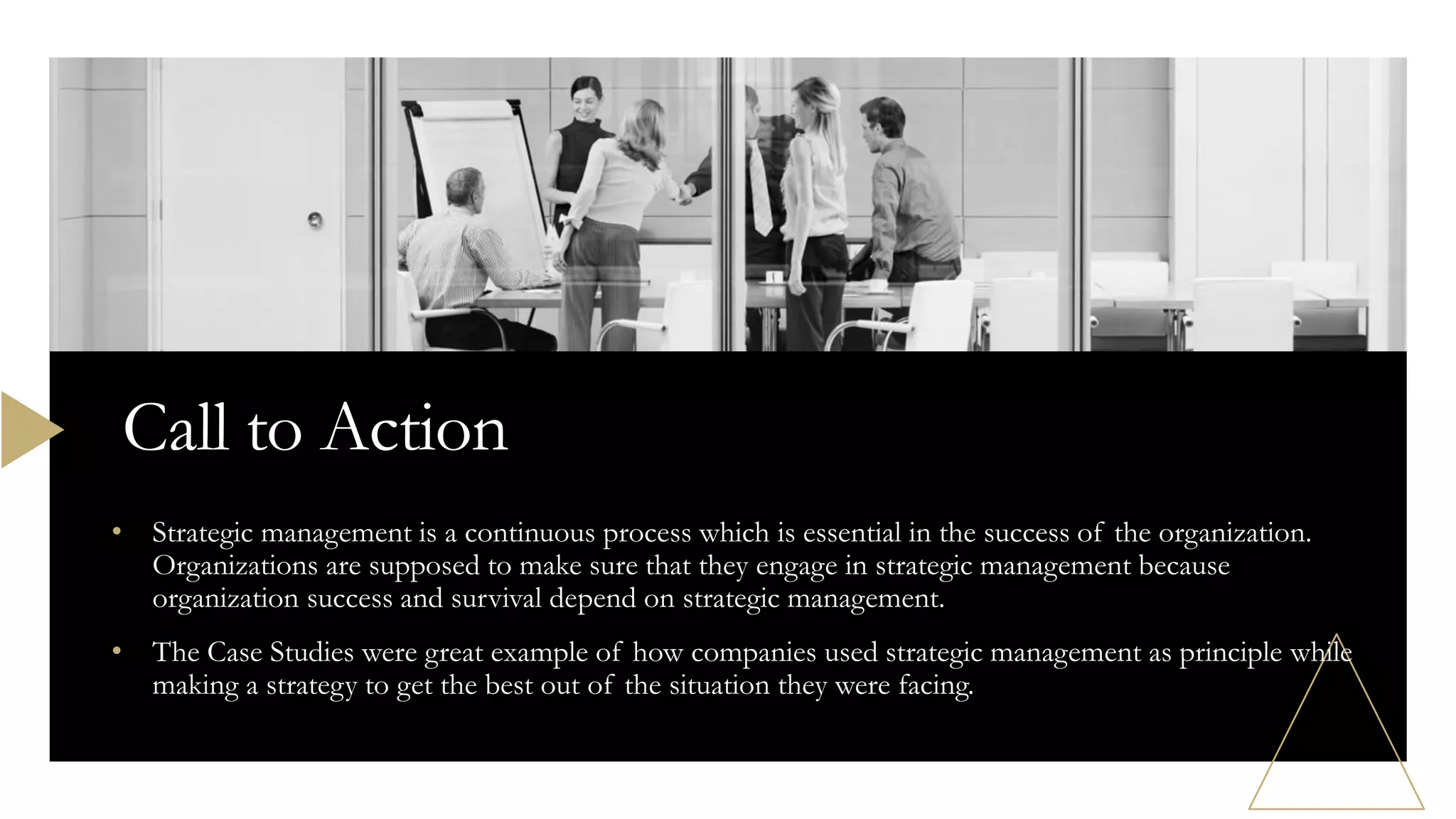 Strategic Management Case study | PPTX