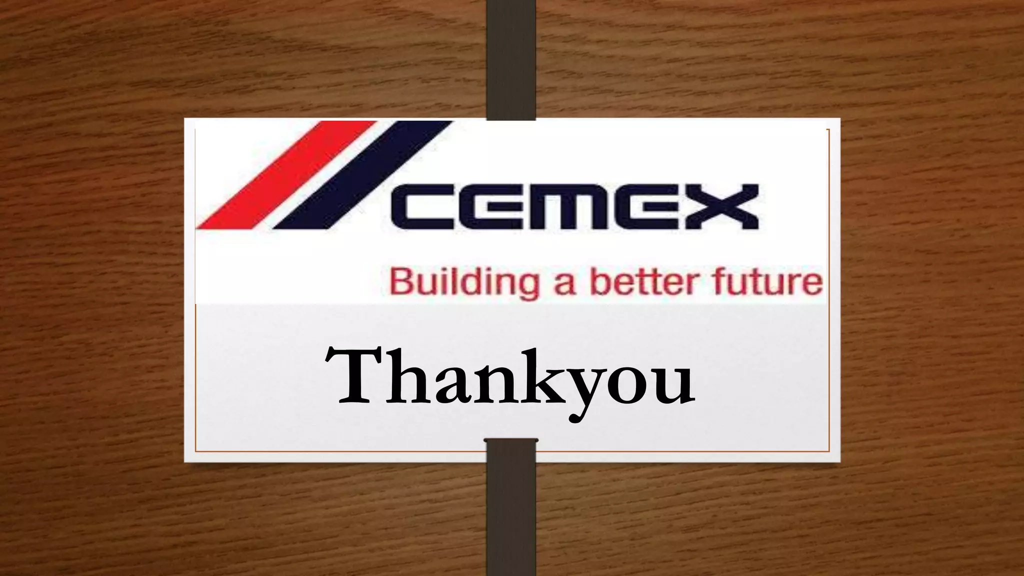 The Globalization of Cemex | PPTX