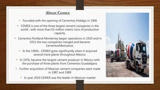 The Globalization of Cemex | PPTX