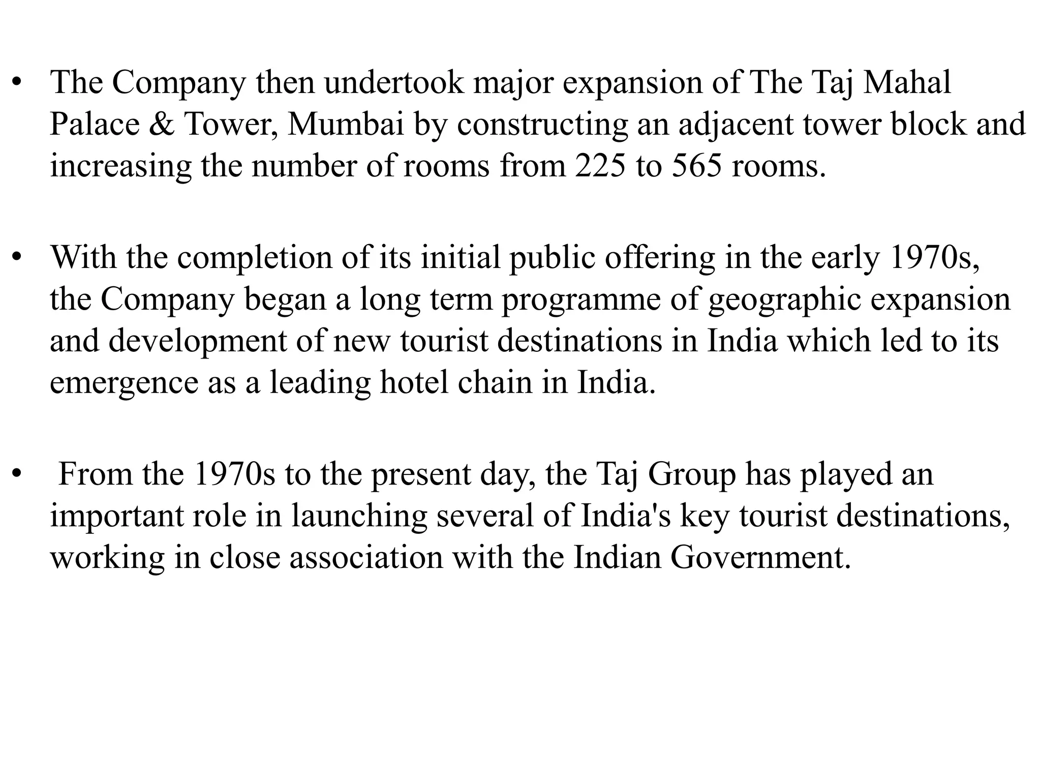 Strategic management case study, The Taj,IHCL | PPTX