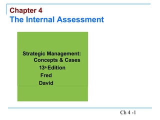 Strategic_Management_.pptx Internal Assessment | PPTX