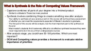 BUS 605: Strategic management Capstone Course | PPTX