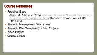 BUS 605: Strategic management Capstone Course | PPTX