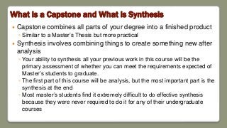 BUS 605: Strategic management Capstone Course | PPTX
