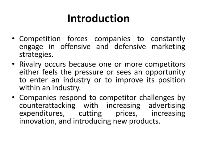 Offensive defensive strategy, key success factor, strategic group mapping