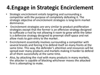 Offensive defensive strategy, key success factor, strategic group ...