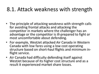 Offensive defensive strategy, key success factor, strategic group ...