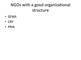 Strategic management in NGOs | PPTX