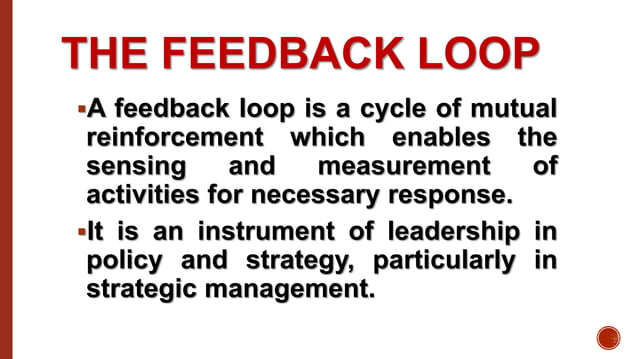 STRATEGIC MANAGEMENT PROCESS - Featuring Policy-Strategy Interlock | PPT