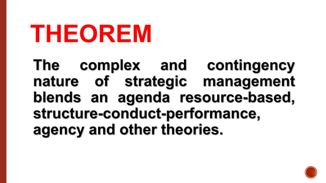 STRATEGIC MANAGEMENT PROCESS - Featuring Policy-Strategy Interlock | PPT