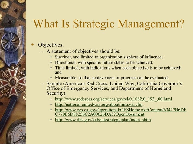 Strategic management in the public sector | PPTX