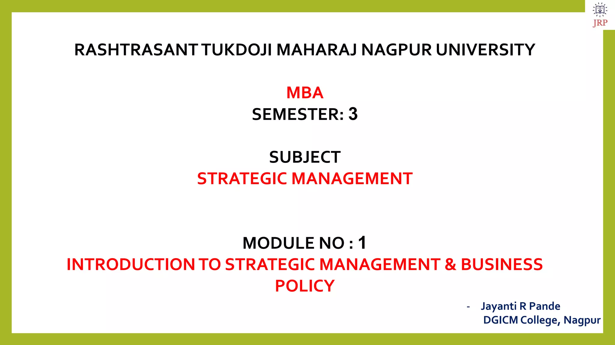Strategic Management Module 1.pdf