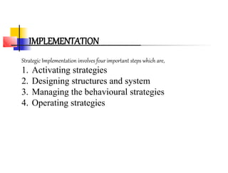 Strategic management module 2 | PPTX