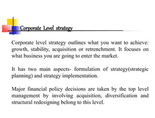 Strategic management module 2 | PPTX