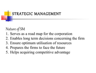 Strategic management module 2 | PPTX