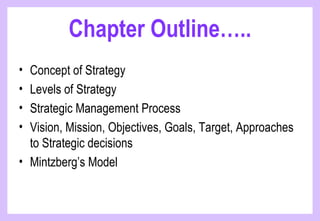Strategic management module 1 | PPT