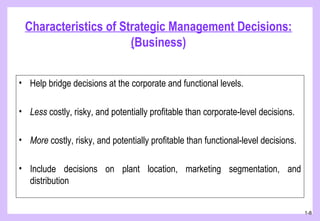 Strategic management module 1 | PPT