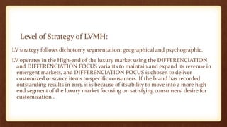 Strategic Management LVMH | PPTX