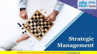 Strategic Management PowerPoint Presentation Slides | PPT