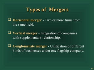 merger & aquisitions ppt. | PPT