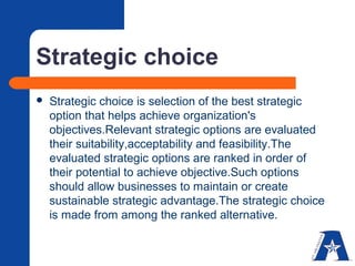 Strategic management ppt | PPT