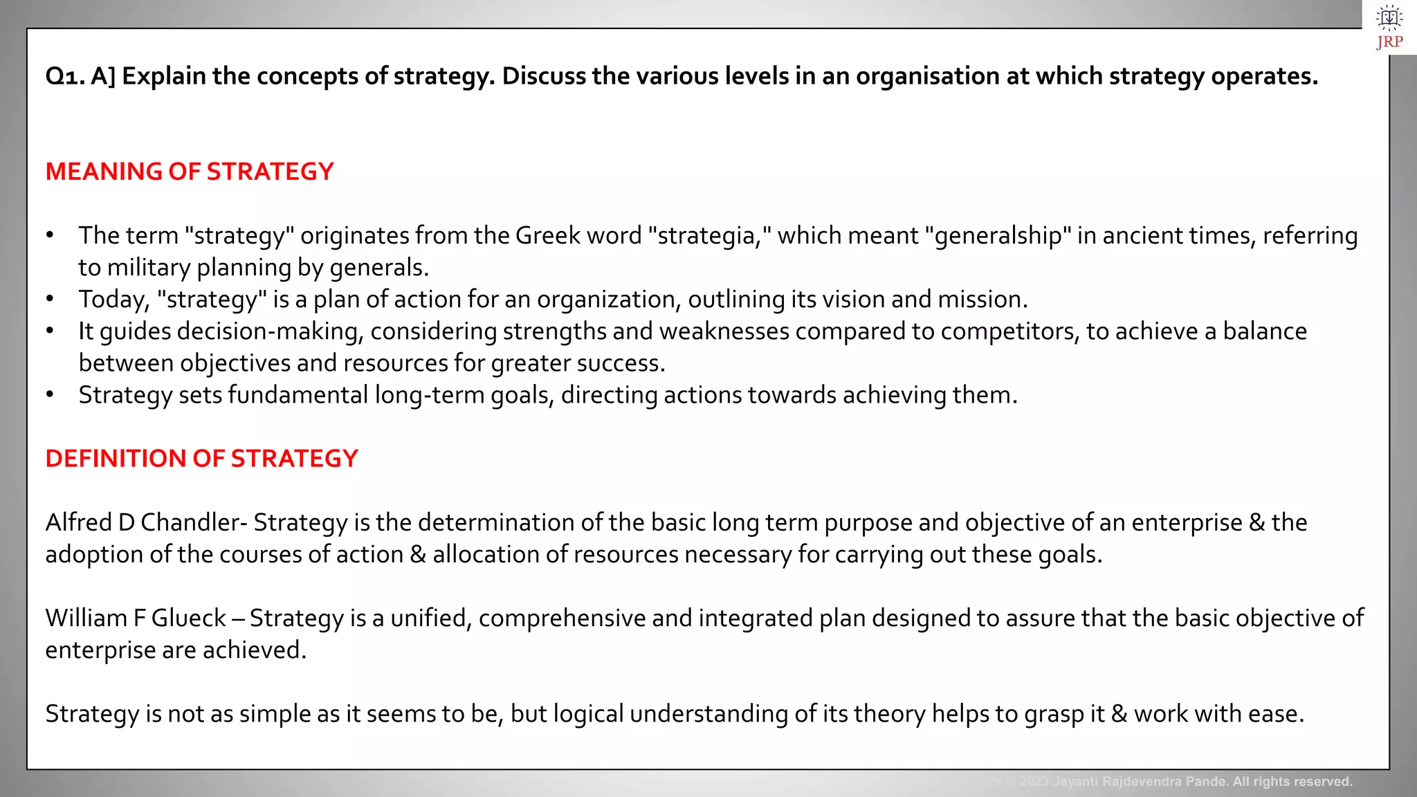 Strategic Management Previous Year Question Paper.pdf