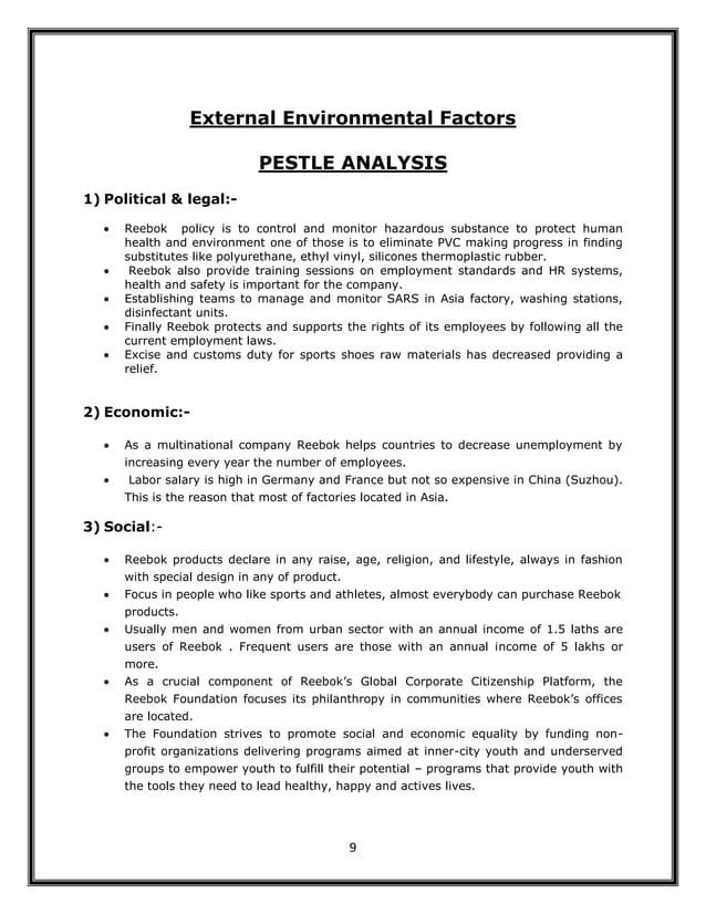 Strategic management project (1) | DOCX | Business Administration ...
