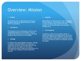 Strategic Management_Samsung | PPTX