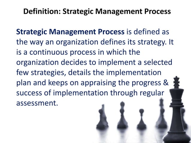 Strategic managemnet process ppt | PPTX | Business Administration ...