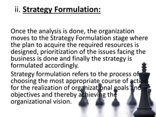 Strategic managemnet process ppt | PPTX