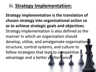 Strategic managemnet process ppt | PPTX