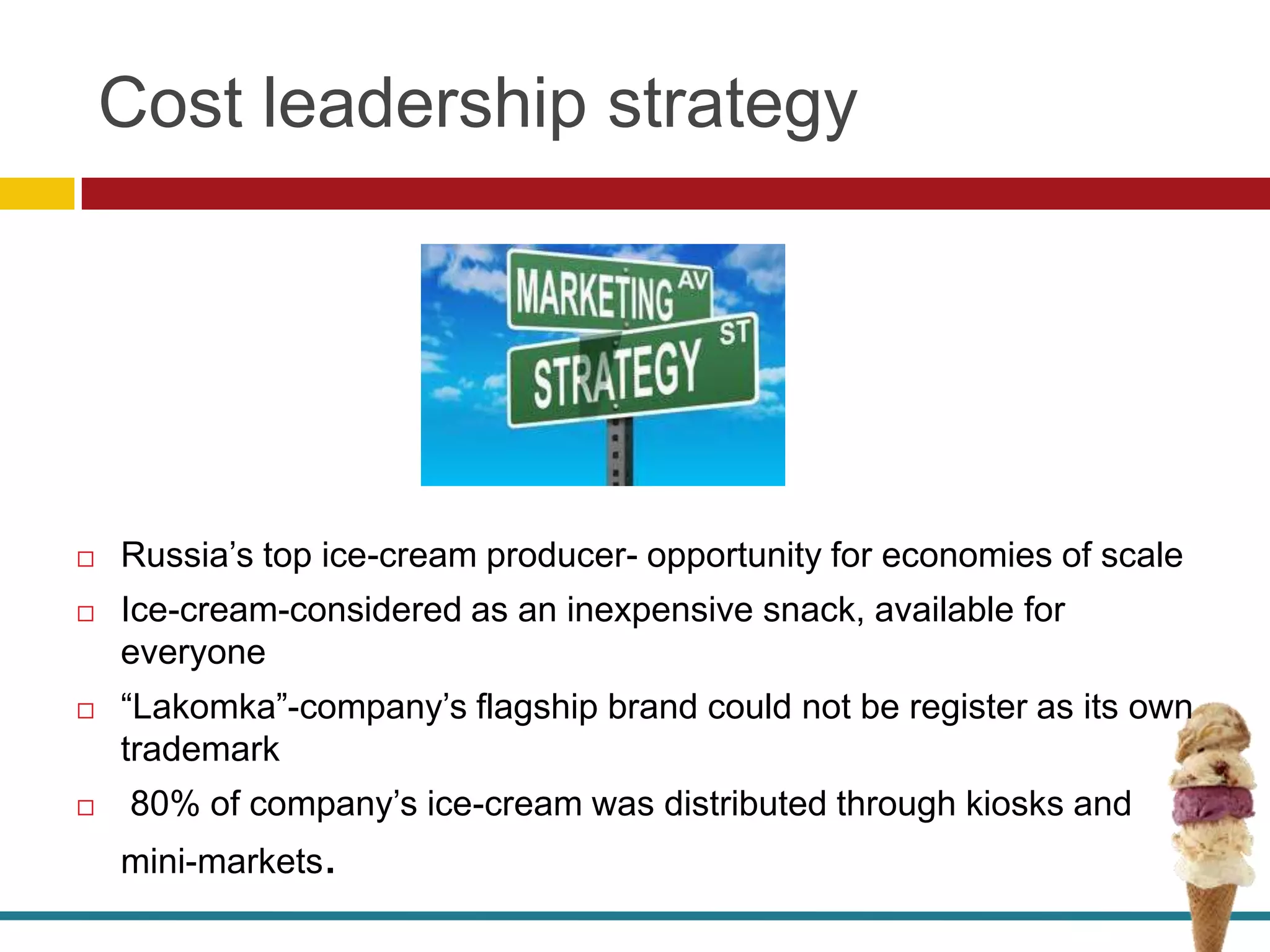Strategic marketing Ice-Fili case | PPTX