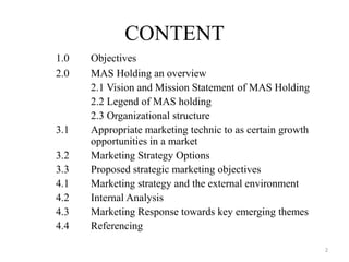 Strategic marketing management | PPTX