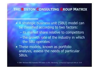 Strategic marketing plnng | PDF | Business Administration | Business