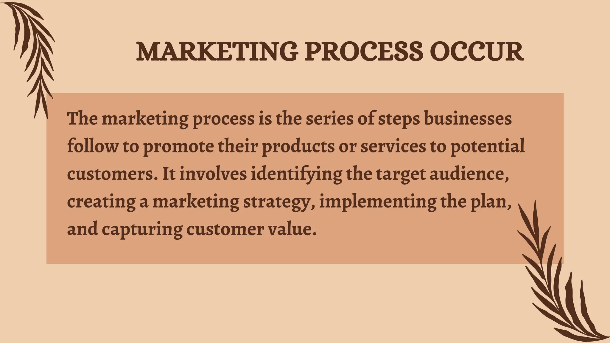 Strategic Marketing Process definitionpdf | PDF