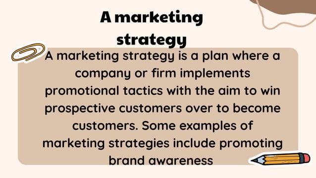 Strategic Marketing Process definitionpdf | PDF