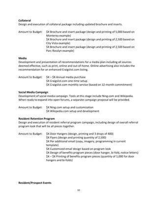 Strategic Marketing Proposal | DOC