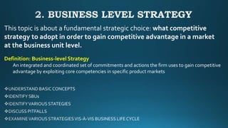 STRATEGIC MANAGEMENT | PPT