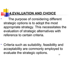Strategic mgt process | PPT