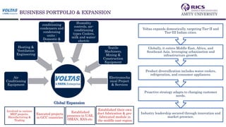 Voltas turnaround strategy management case | PPTX