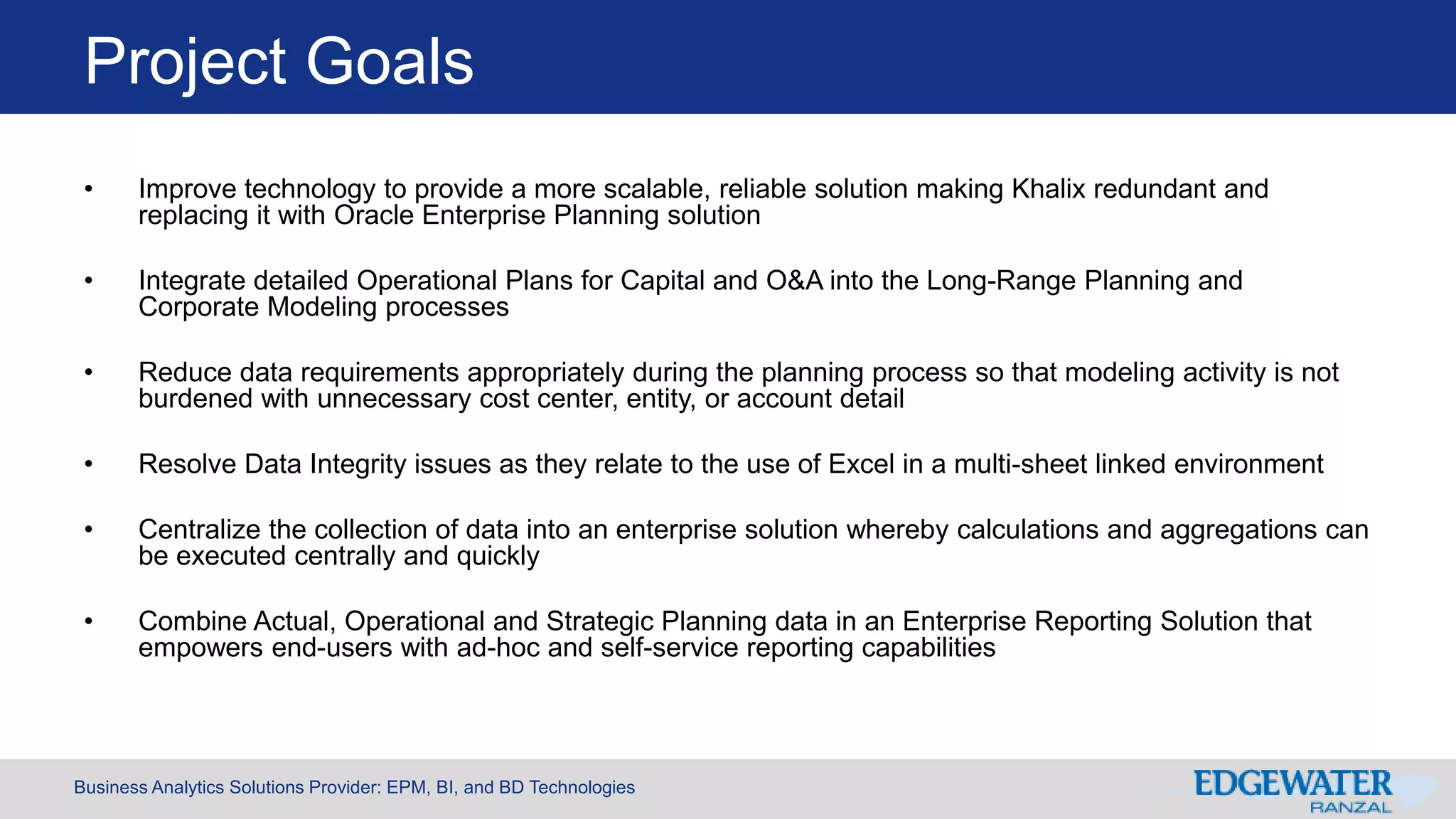 Strategic Modeling: Right Strategic Decisions Aligned with Operating ...