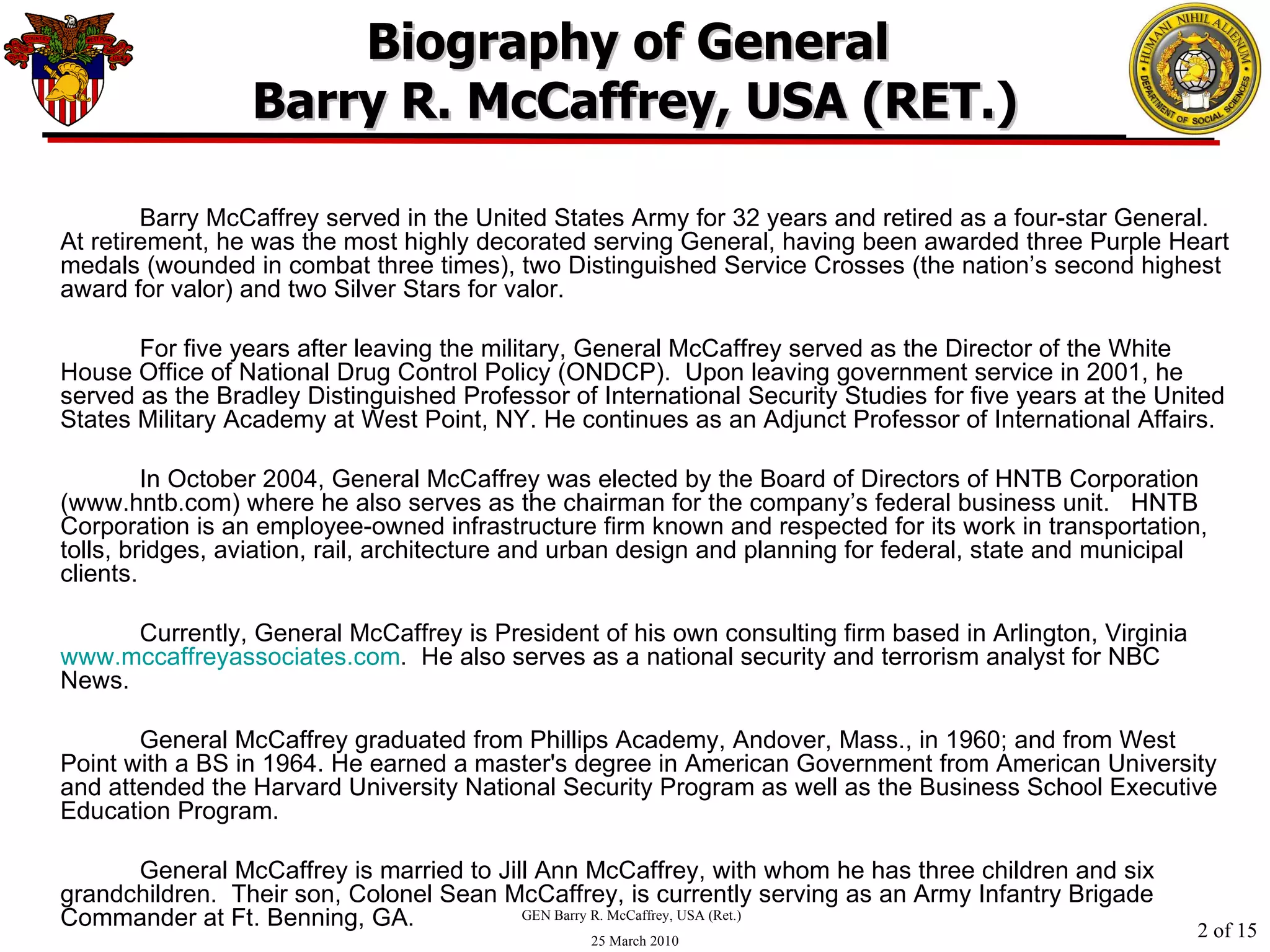 Strategic National Security Challenges | PPT