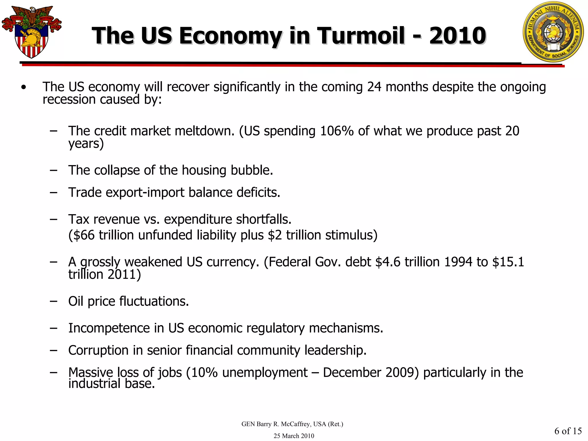 Strategic National Security Challenges | PPT