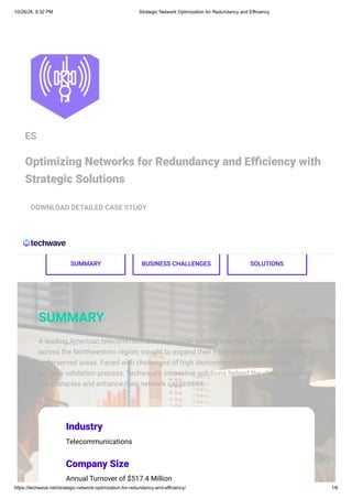 Strategic Network Optimization for Redundancy and Efficiency.pdf
