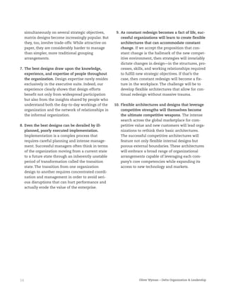 Strategic orgdesign | PDF