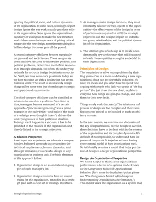 Strategic orgdesign | PDF
