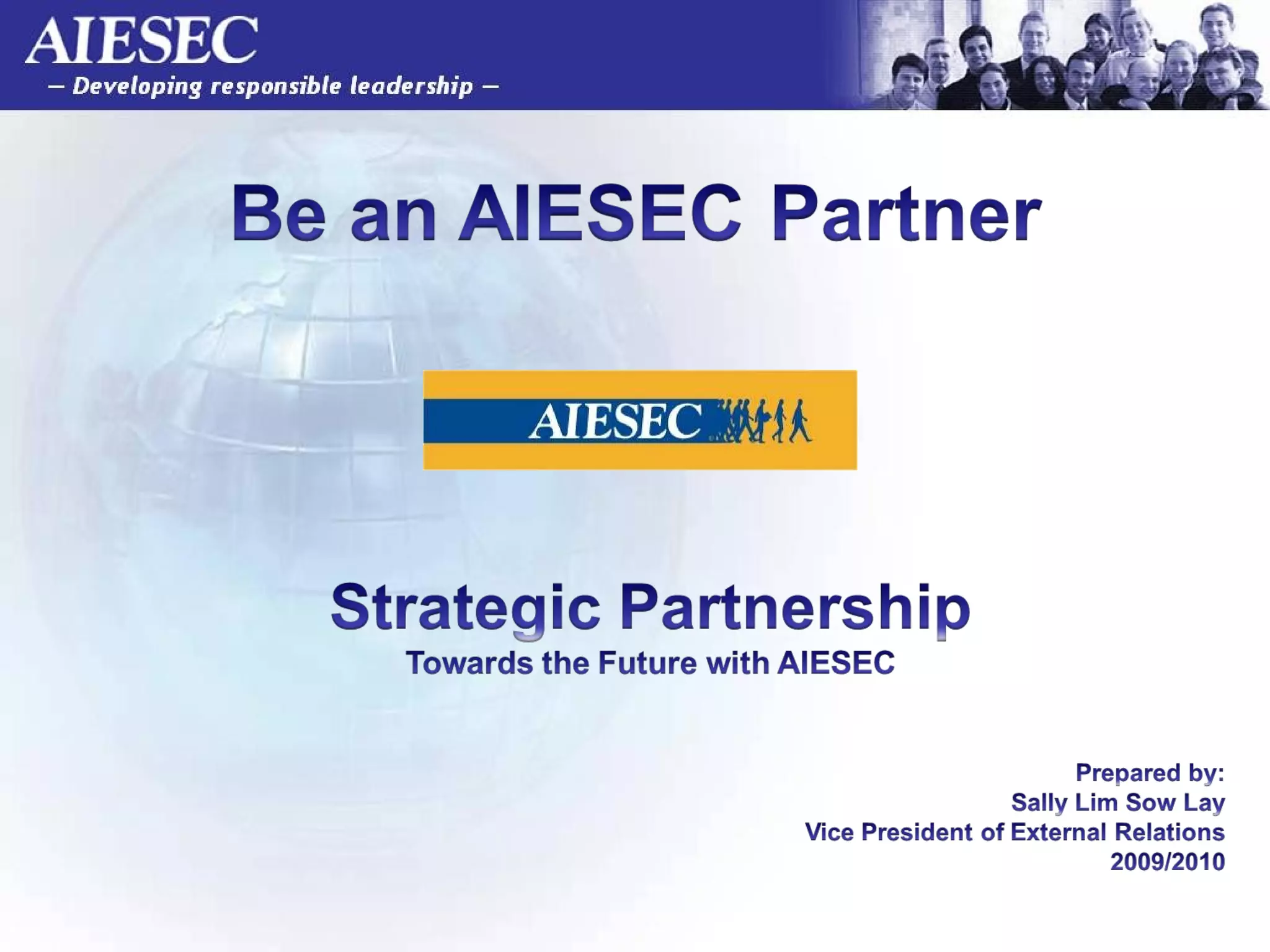AISEC opportunities for organizations | PPT